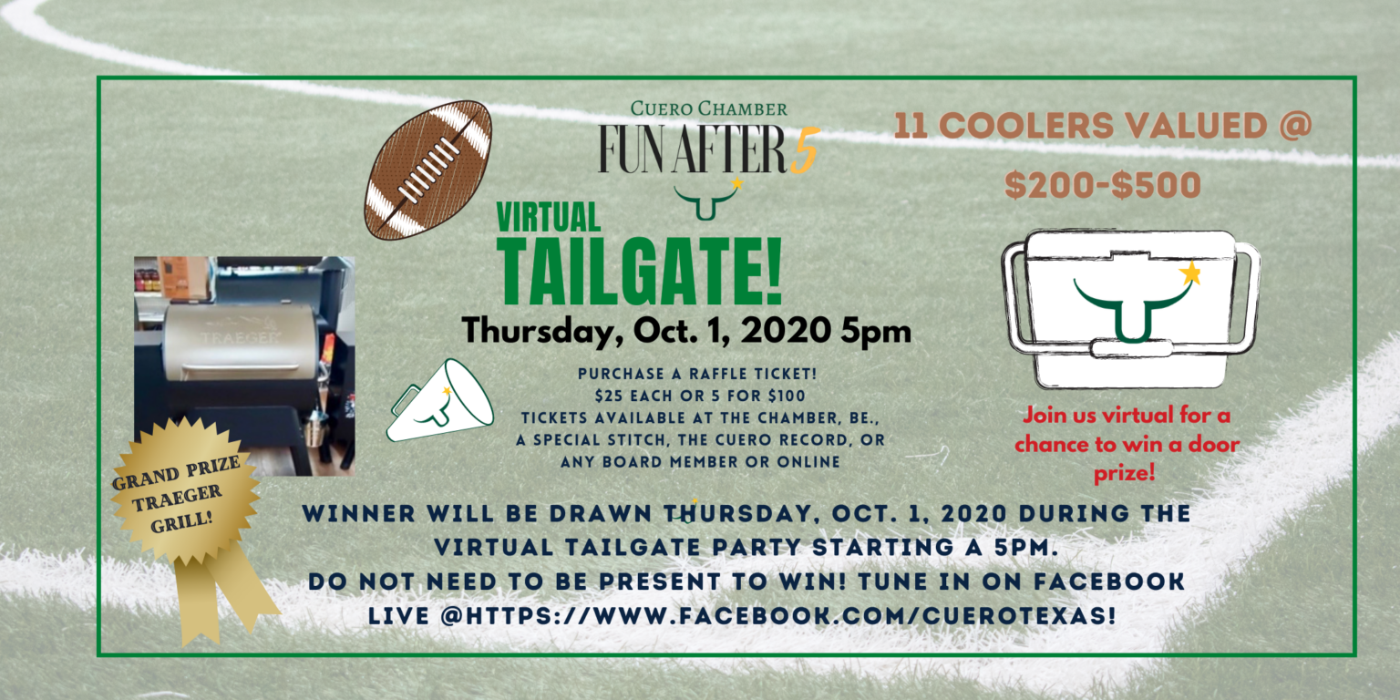 Virtual Tailgate Party and Cooler Raffle! - Cuero Chamber of Commerce
